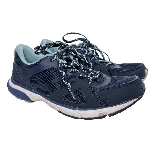 Vionic | Shoes | Vionic Tokyo Blue Fabric Lace Up Comfort Lightweight ...